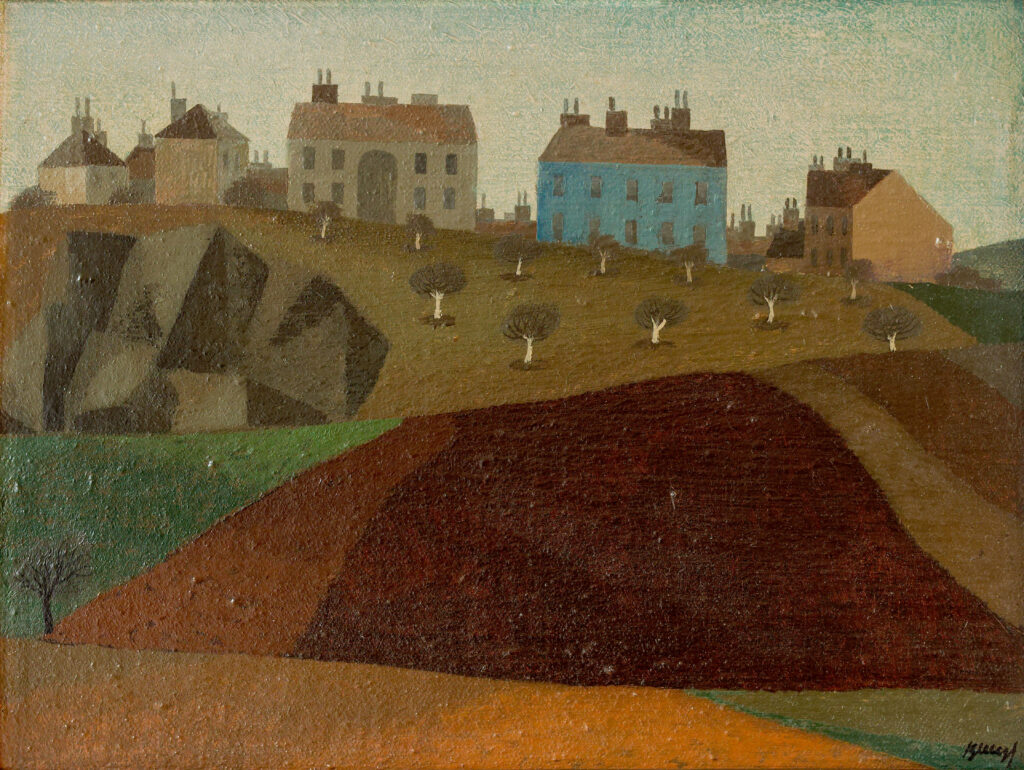 Vlastimil Benes (1919 Prag - 1981 ebenda) (F) - Stadtlandschaft ...